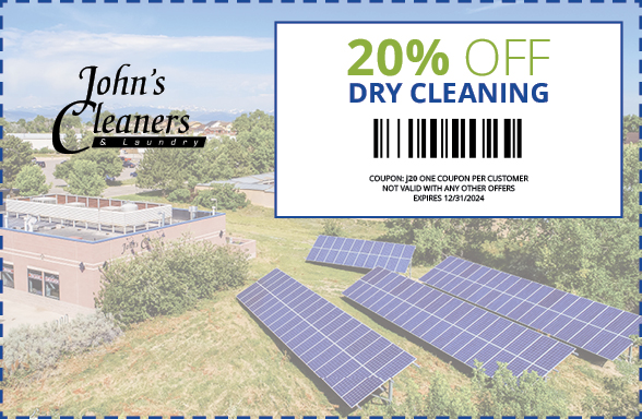 Dry Cleaner Boulder | Superior and Lafayette | Coupons
